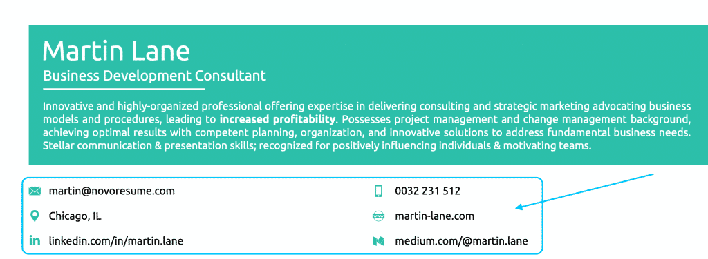 4 Important Tips on Writing Your Resume Contact Information (With Sample)